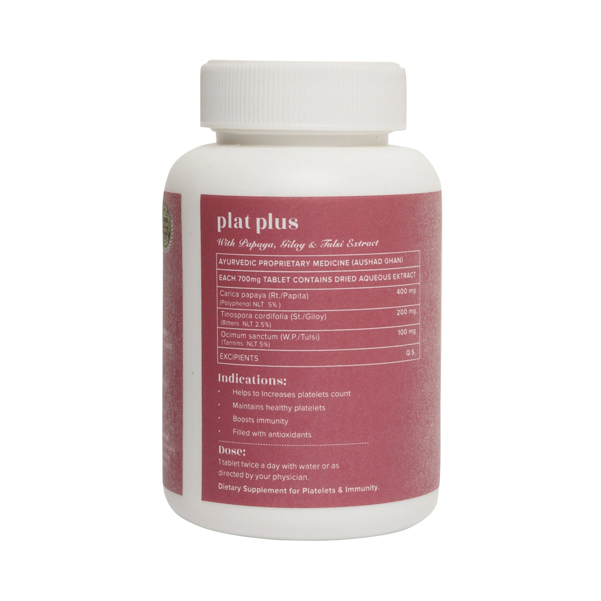 Plat Plus Tablets-Platelet Support – Ayurvedant